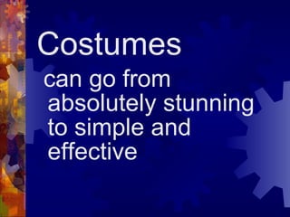 Costume design | PPT
