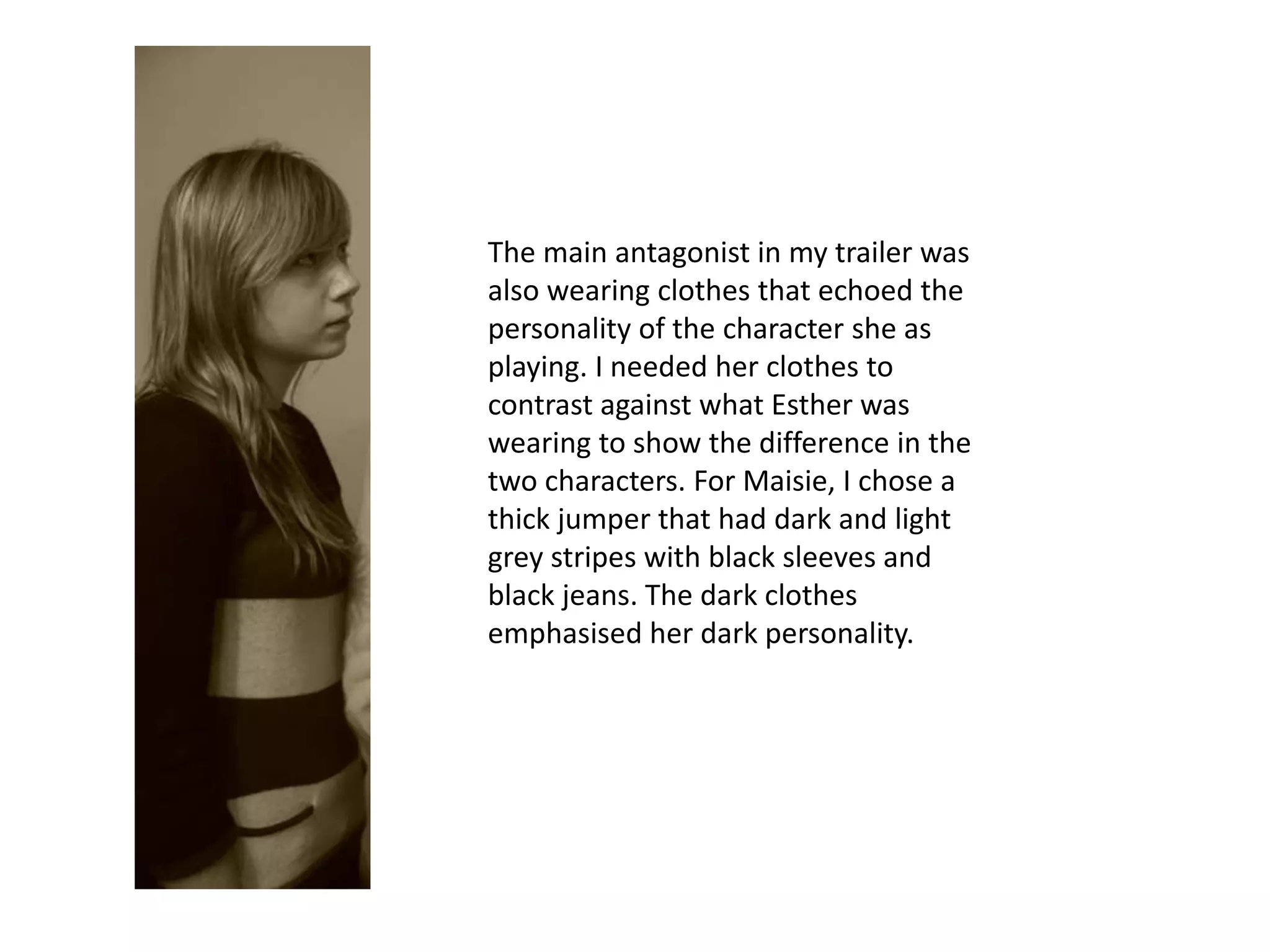 Costume profiles | PPTX