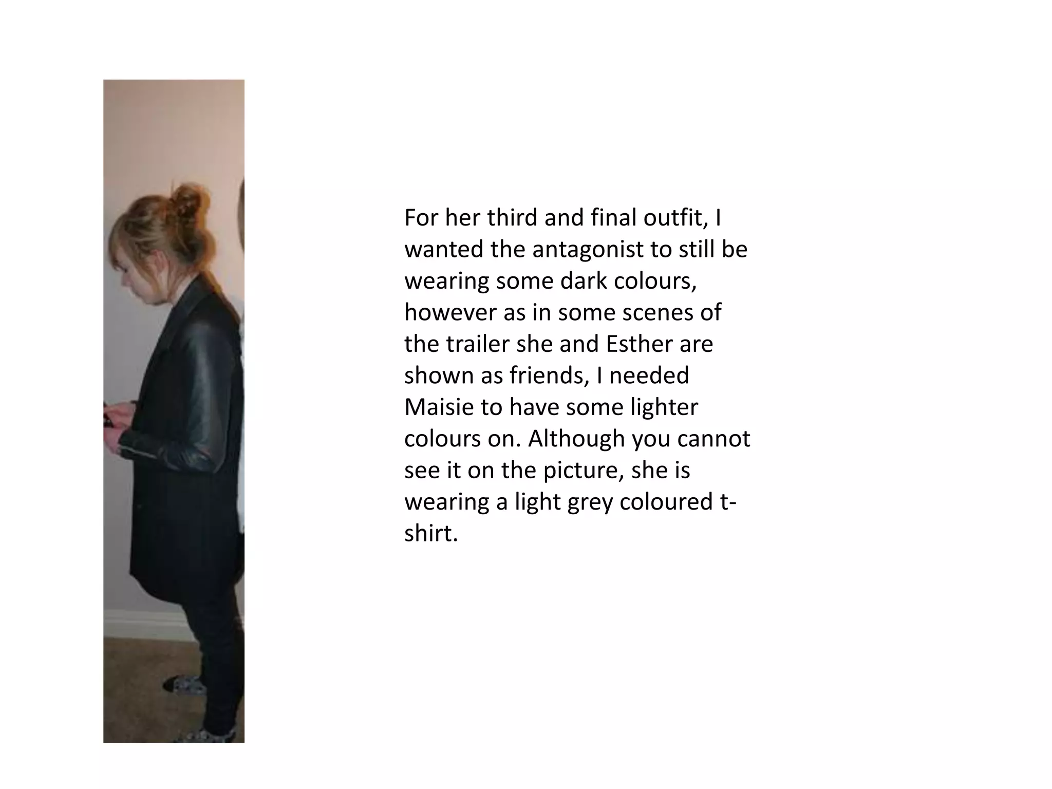 Costume profiles | PPTX