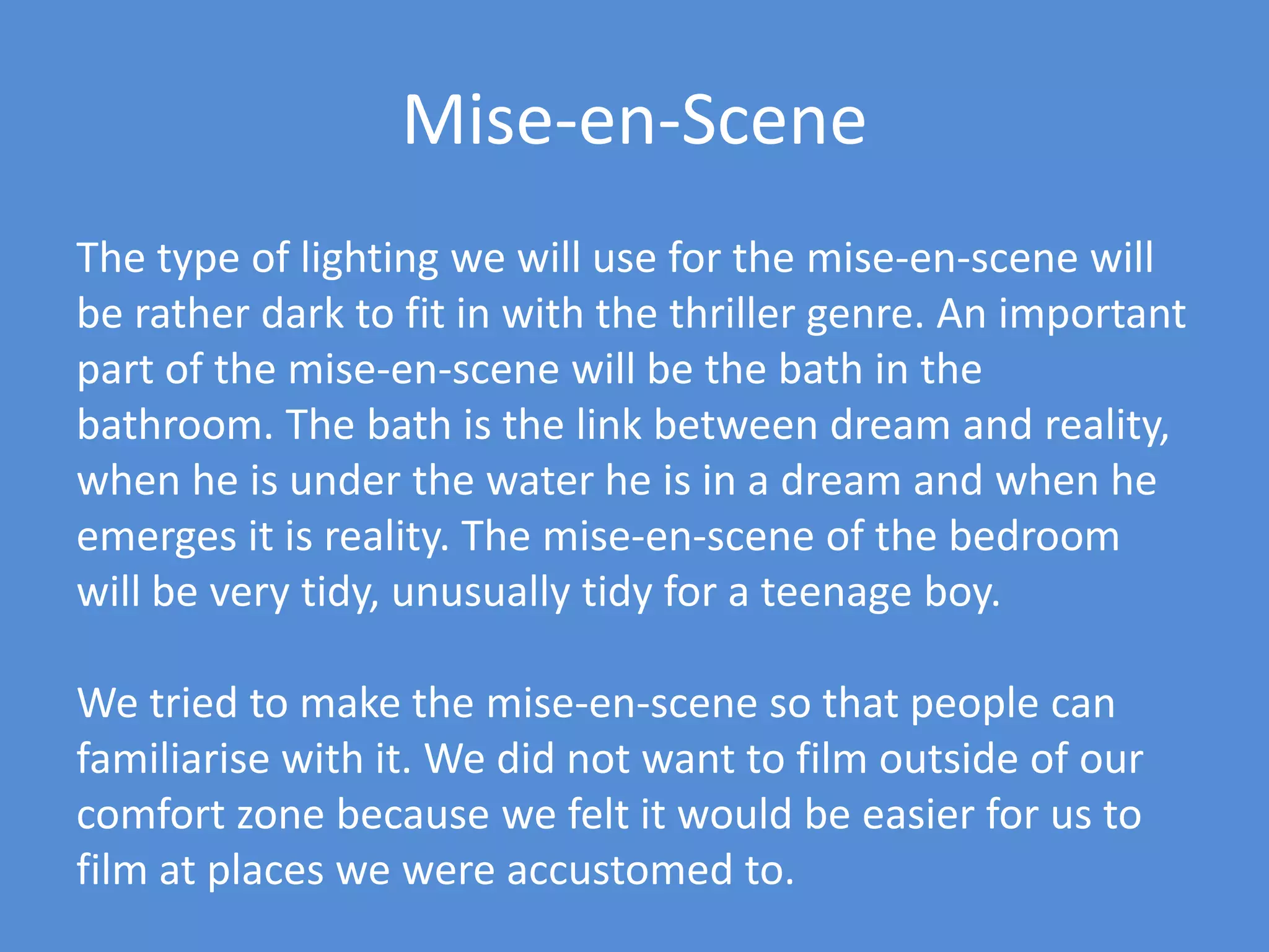 Costume, Props, Setting, Mise-en-Scene | PPTX