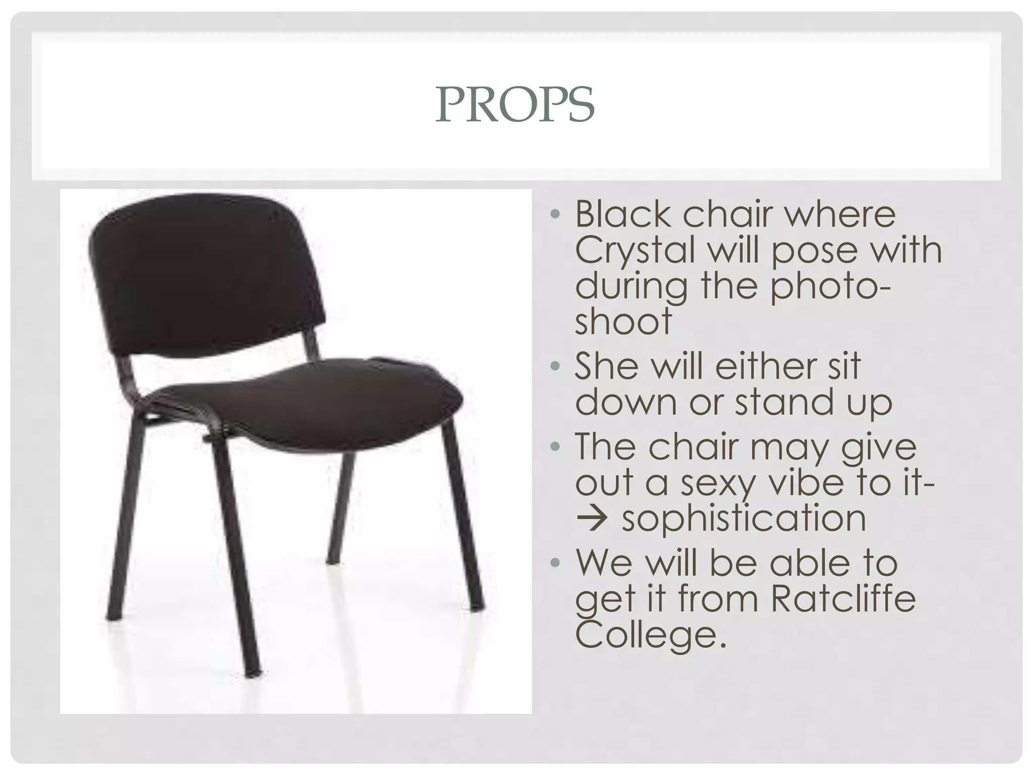 Costumes and props | PPTX