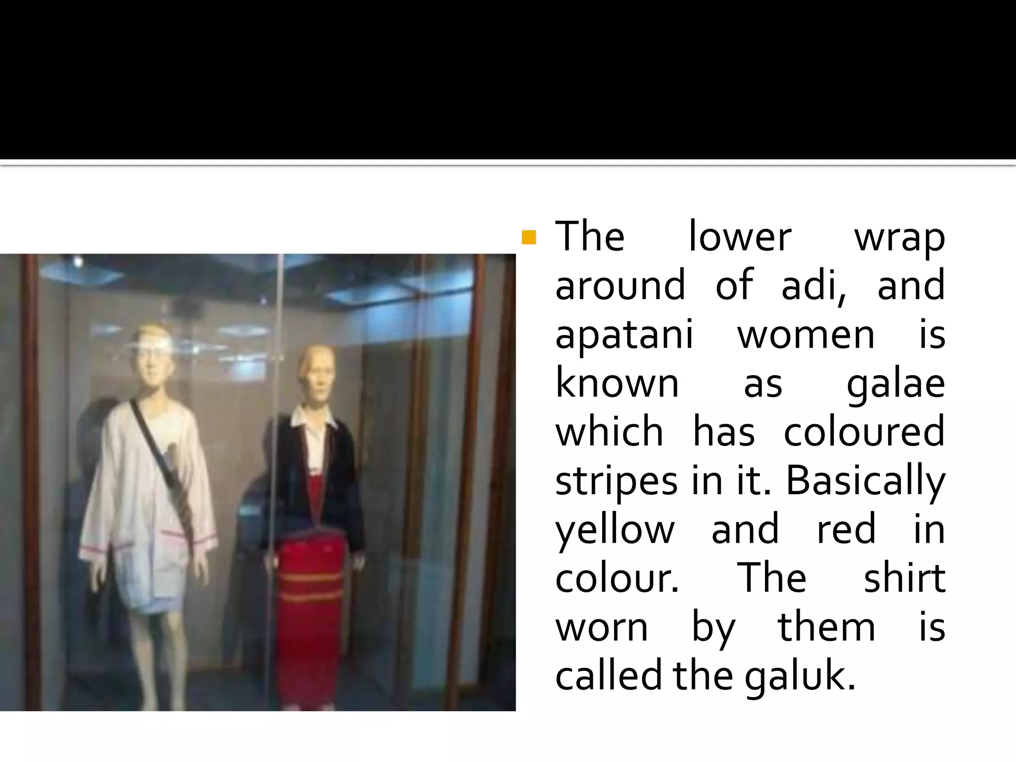 Costumes and textiles of arunachal pradesh | PPTX