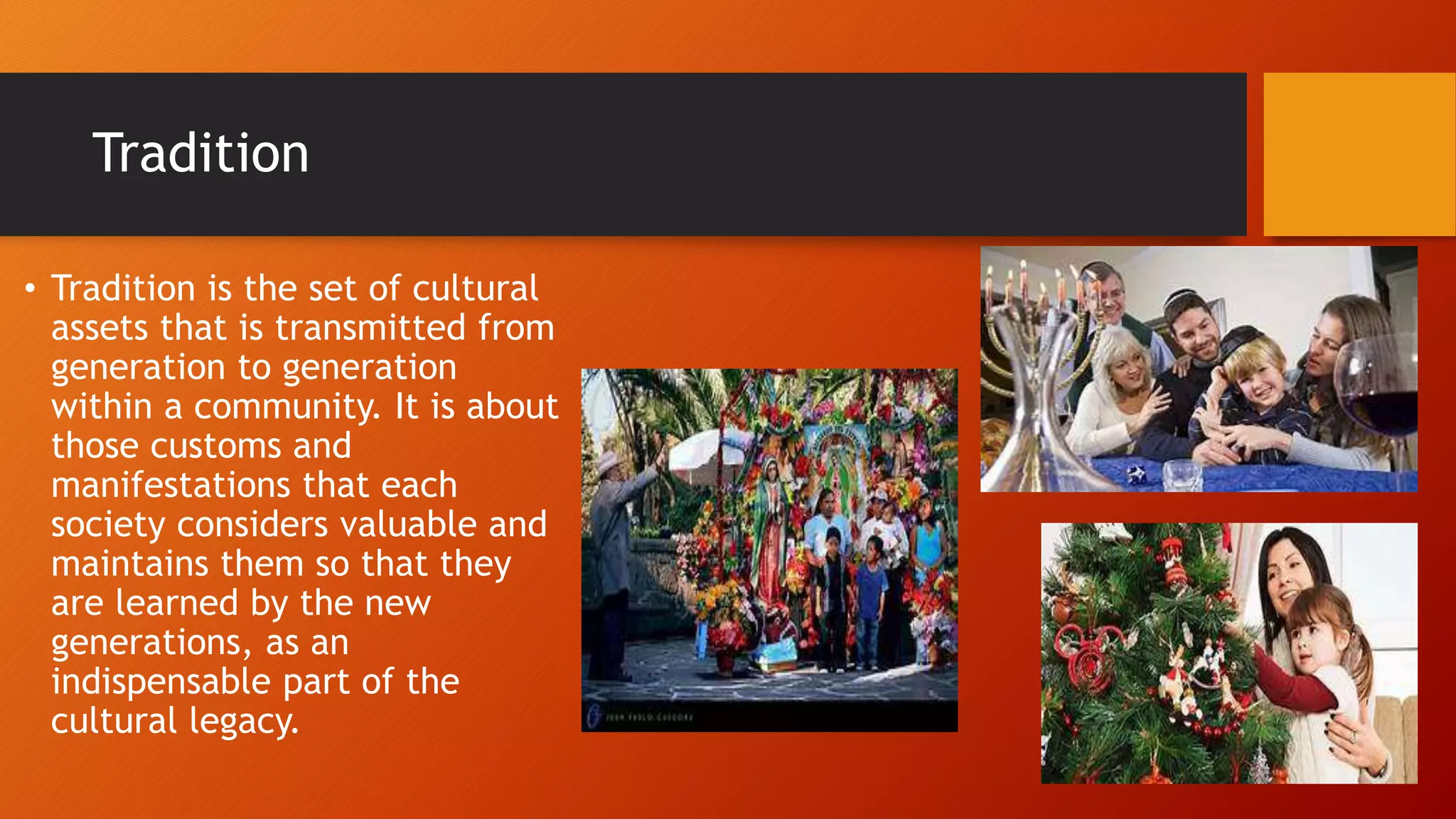 Costumes and traditions | PPTX