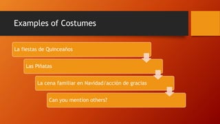 Costumes and traditions | PPT