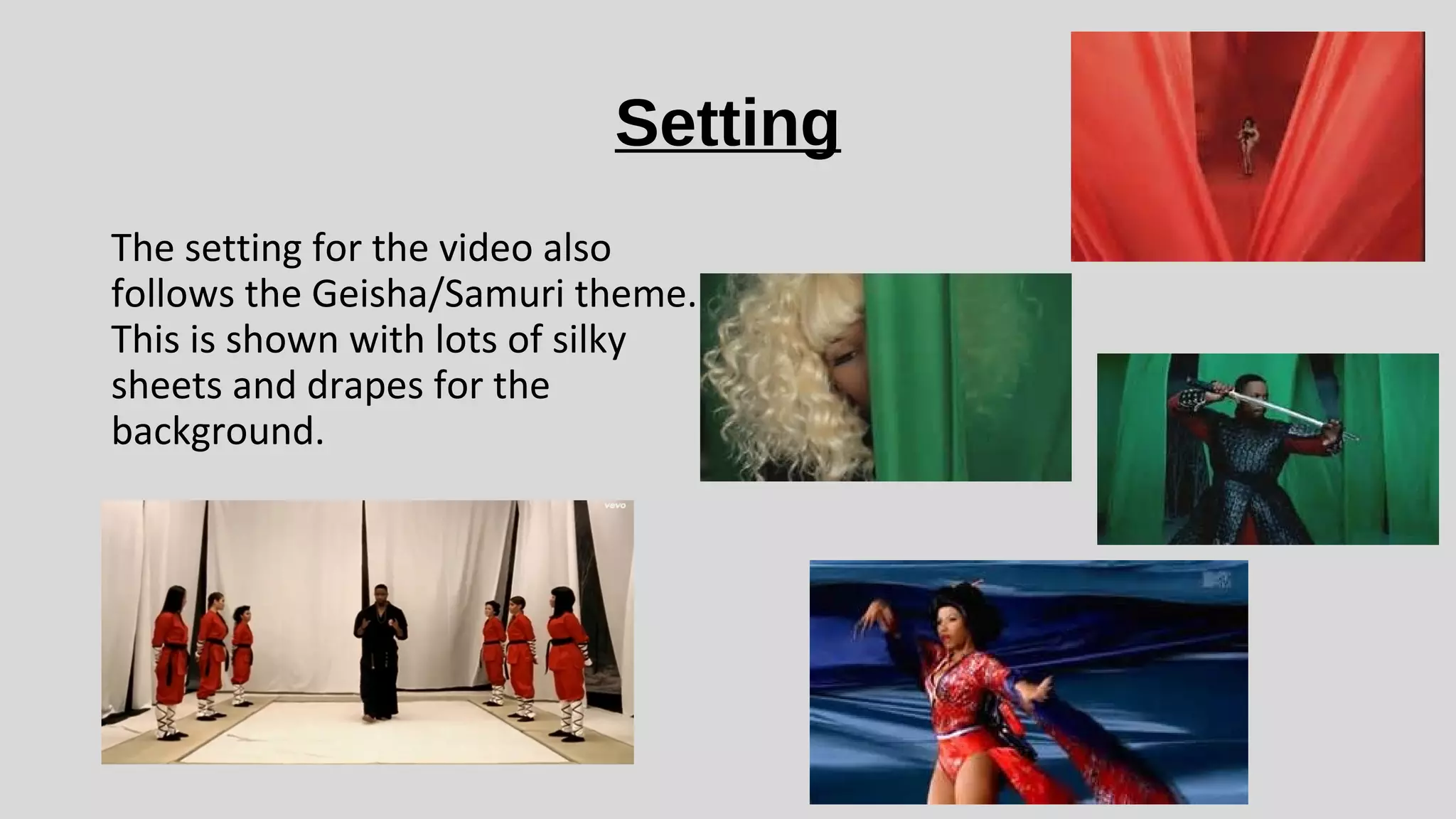 Costume, setting and location in music videos | ODP