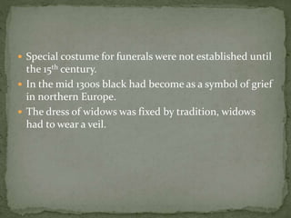 Costumes for children 14th and 15th centuries | PPTX