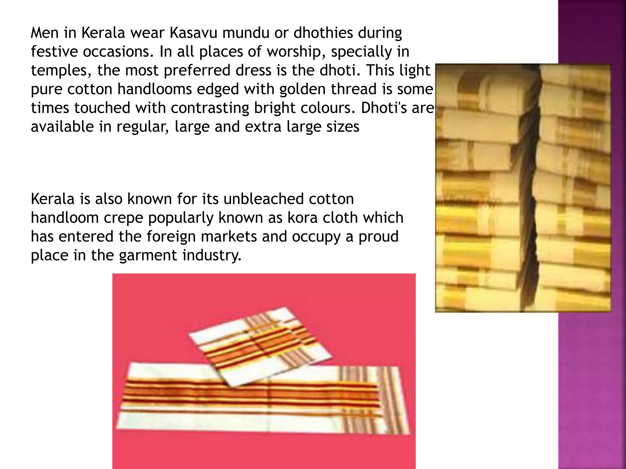 COSTUMES OF KERALA | PPTX