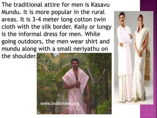 Kerala Dress Code For Men