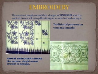 Costumes of manipur ppt | PPTX