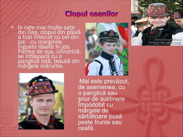 Costumul osenesc | PPT