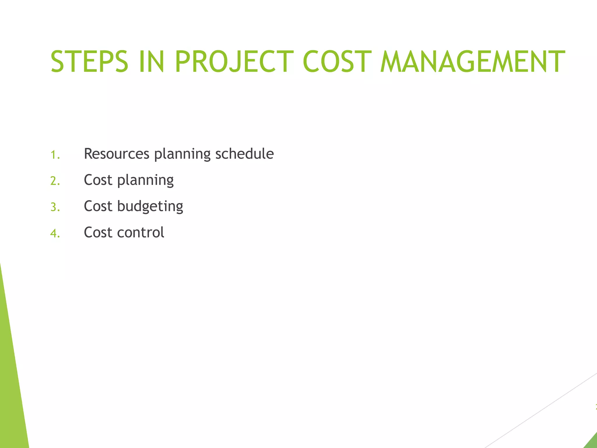 Cost & value management | PPTX