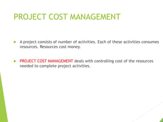 Cost & value management | PPT