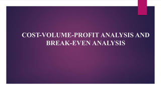 Cost Volume Profit Analysis.pptx