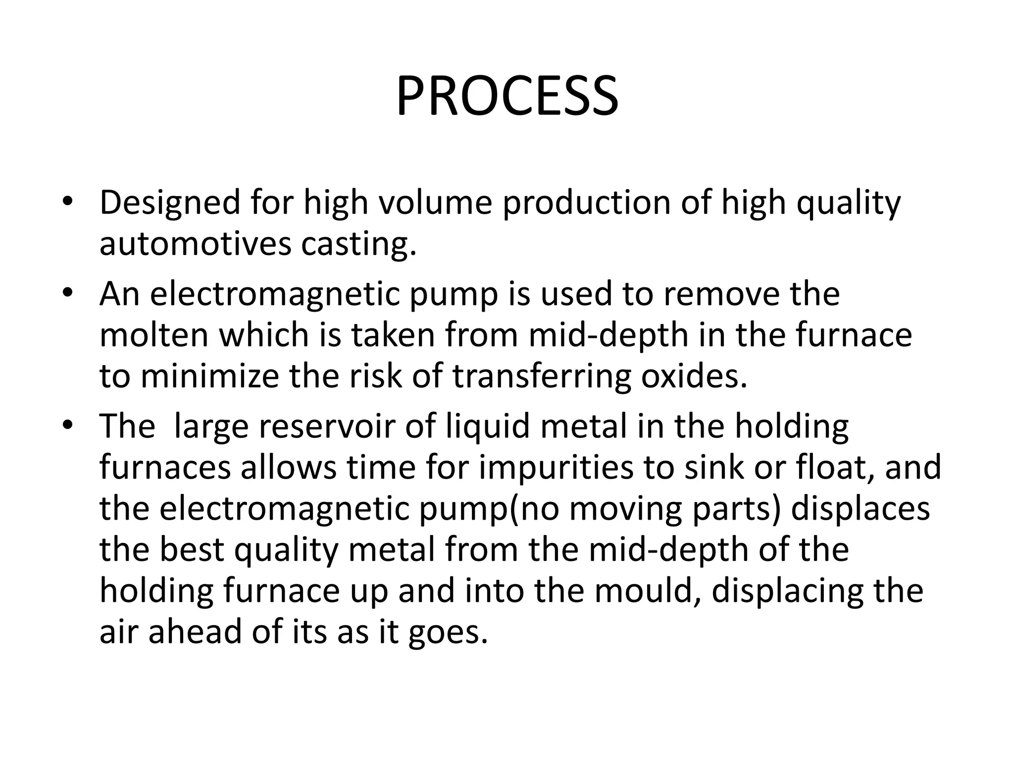Cosworth process | PPTX