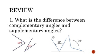 Transversal Line | PPT