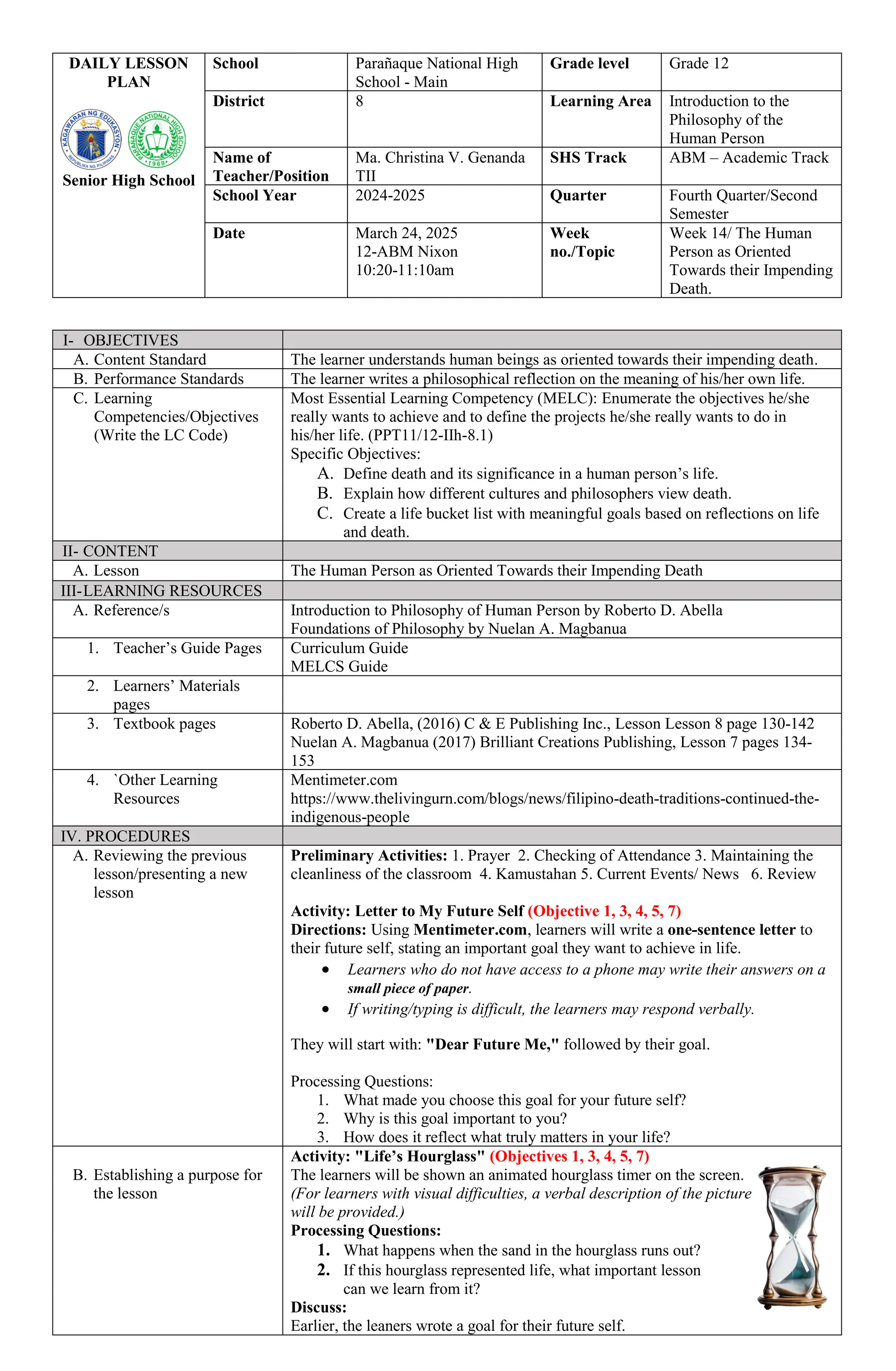 COT - 2024-2025 final.pdfQQWWEFESFDFDGDG | PDF