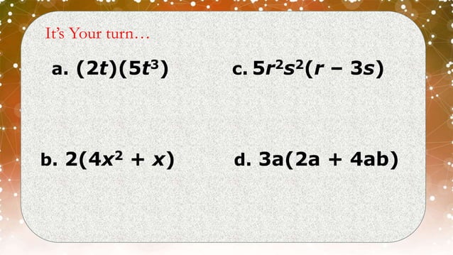 COT.Multiplying-Polynomials .pptx | Physics | Science