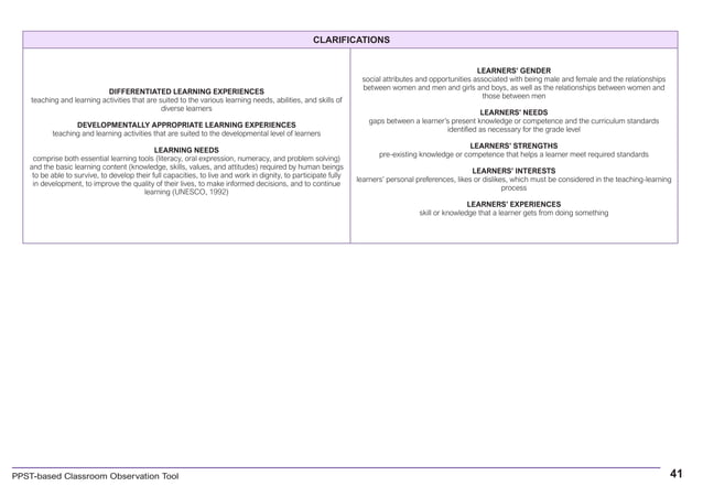 DepEd PPST RPMS COT Guidelines pdf file format | PPT