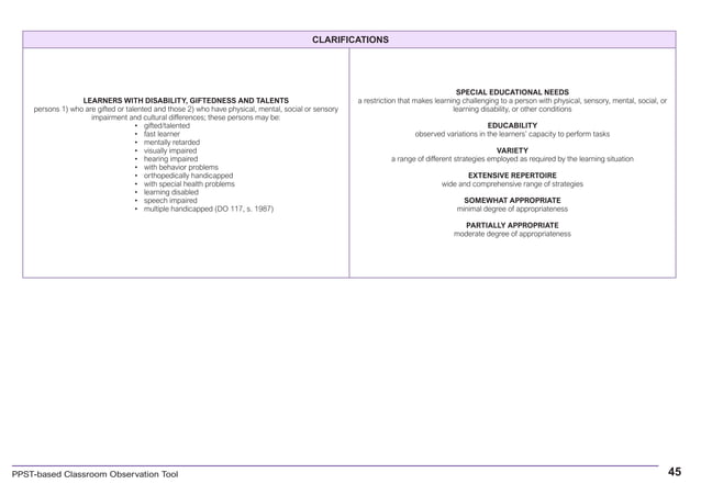 DepEd PPST RPMS COT Guidelines pdf file format | PPT