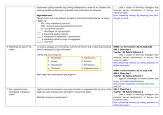 COT-AP6-Q4-DLL for COT AND IS OBSERVATION MATATAG | DOCX