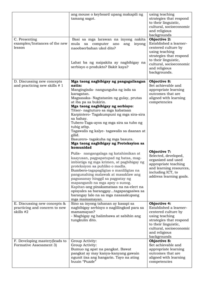 COT- ARAL PAN 2 QTR.3.docx | Education industry | Industries