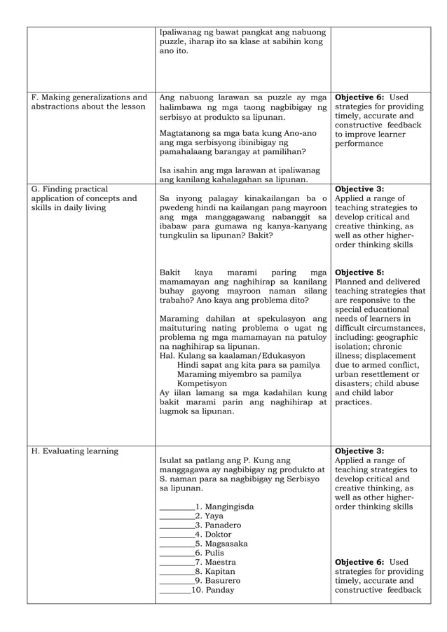 COT- ARAL PAN 2 QTR.3.docx | Education industry | Industries