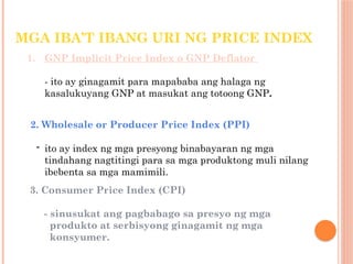 Araling Panlipunan Presentation about inflation | PPTX