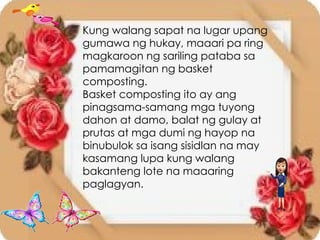 COT-DLL-MATCH-PP-GRADE-5-W1-EPP-AGRO-5-Mga-Pamamaraan-at-Pagiingat-sa ...