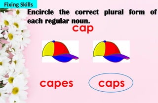 COT-ENGLISH3-Q1-PPT.pptx singular and plural nouns | PPTX