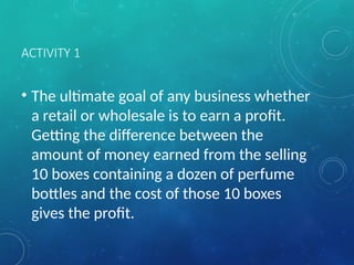 COT-GROSS PROFIT in ENTREPRENEURSHIP.pptx