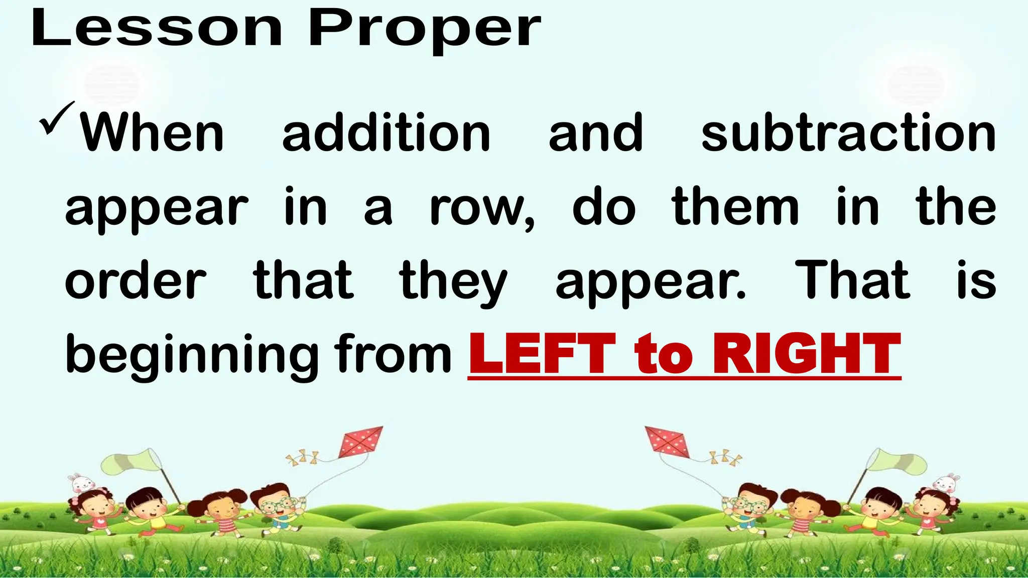 COT - MATH 2 Q2 W4 ORDER OF OPERATIONS INVOLVING ADDITION AND ...