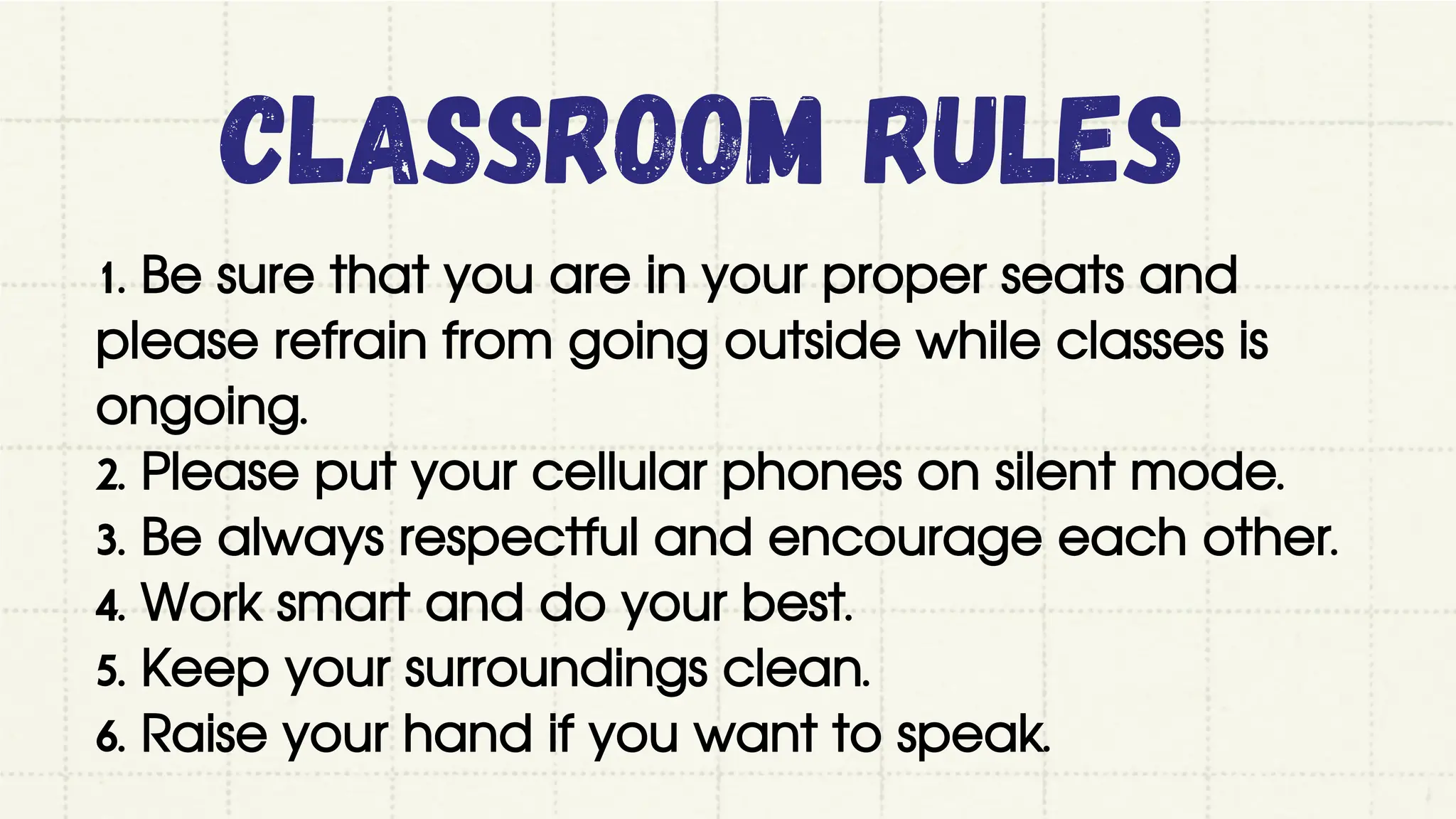 Powerpoint presentation for Classroom Observation | PPT