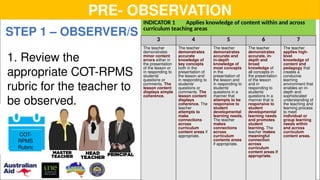 COT-RPMS-Protocols Steps in Conducting Observation T1.pptx ...