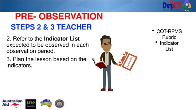 COT-RPMS-Protocols Steps in Conducting Observation T1.pptx
