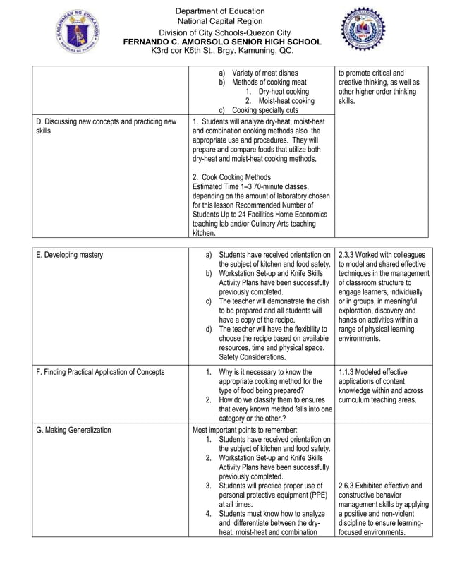 COT-Sample-Enhanced-DLP-Cookery for Demo.docx | Cooking | Food & Drink