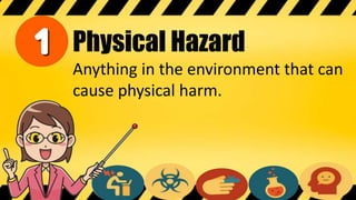Types of hazard power point presentation | PPTX