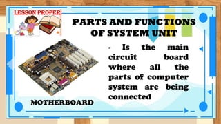COT 1-2023-24- Parts & Functions of System Unit.pptx