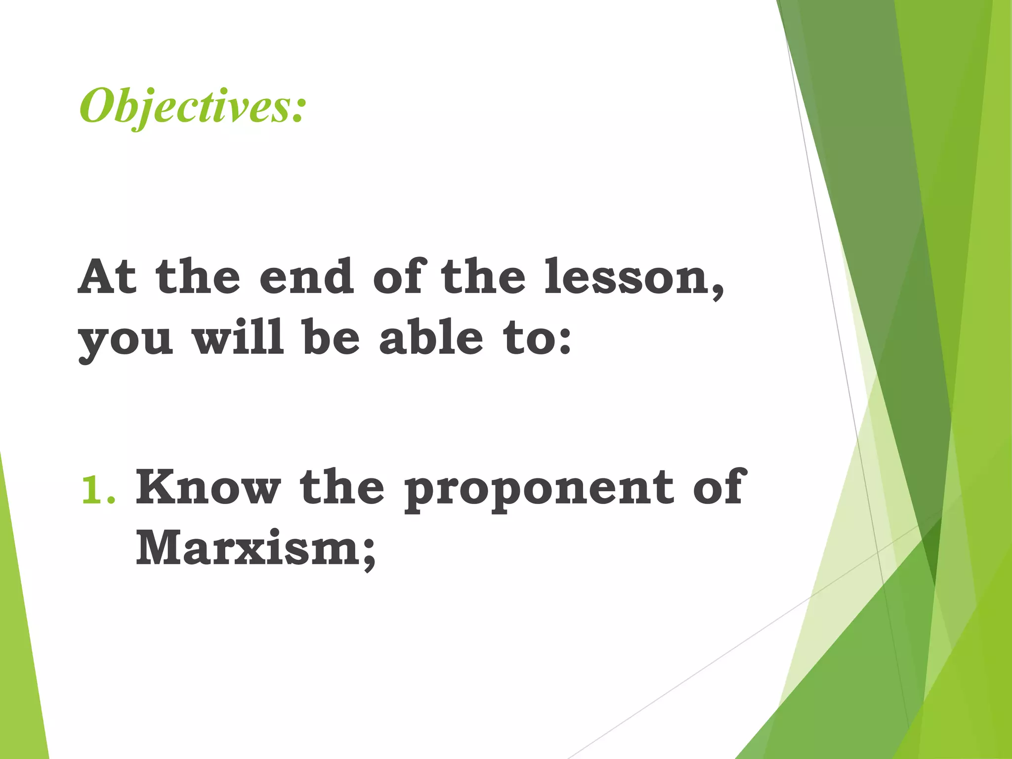 Marxism ppt | PPTX