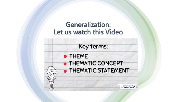 Thematic Concept and Thematic Statement | PPTX