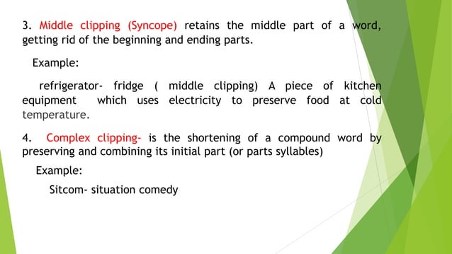 Powerpoint Presentation for clipped words | PPTX | Pets