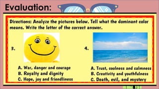 COT1-ENGLISH-6-VISUAL ELEMENT;COLOR.pptx