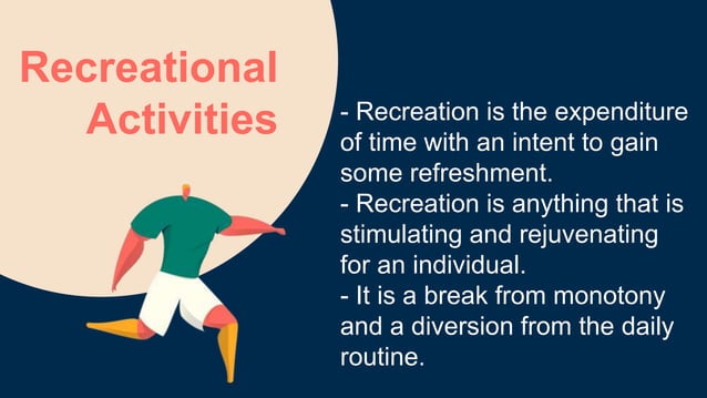 COT 1- HOPE 4 (Introduction to Recreation).pptx | Fitness and Exercise | Healthy Living