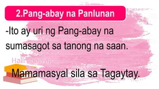 PANG-ABAY | PPTX