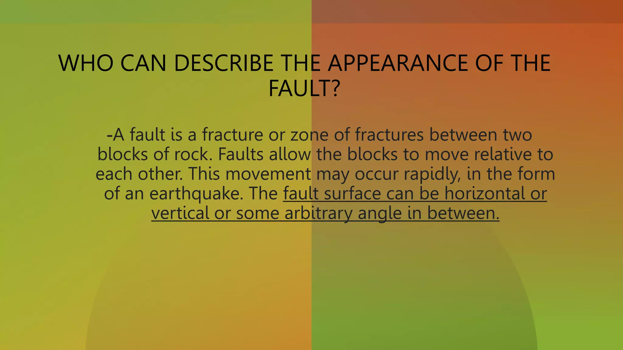 EARTHQUAKE AND FAULTS.pptx