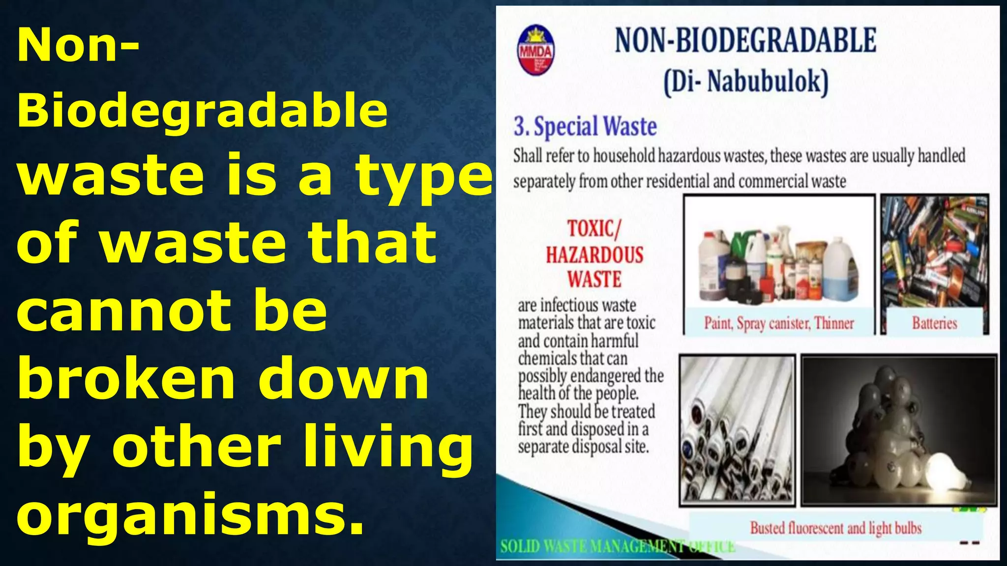 CLASSIFICATION OF WASTE | PPTX