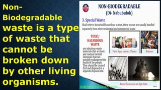 CLASSIFICATION OF WASTE | PPTX