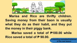 cot 1comparing money.pptx learning material | PPT