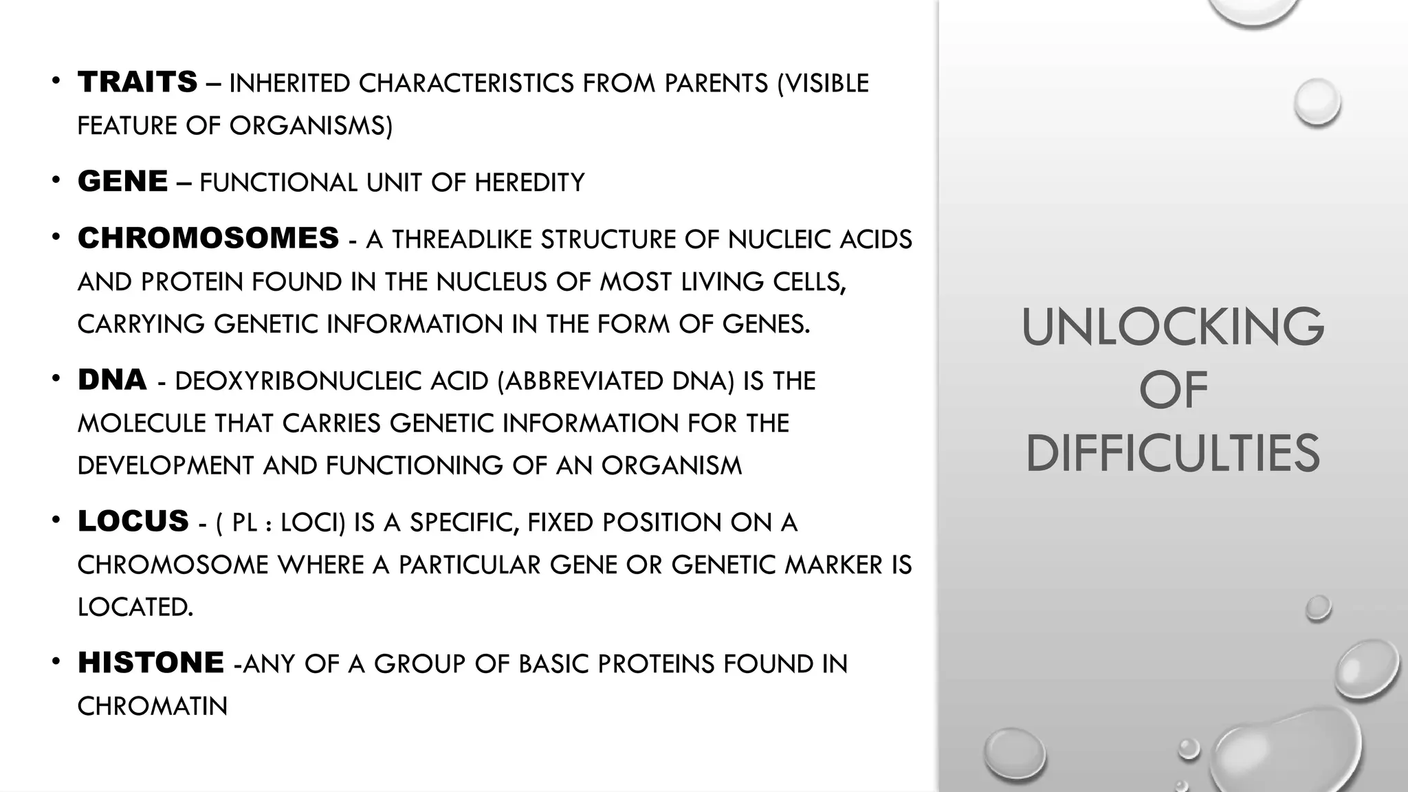 lecture on genetics: location of gene in the chomosomes.pptx