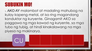 ARALING PANLIPUNAN 8 PANAHON NG METAL MATATAG | PPTX