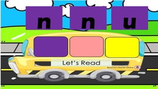 COT 1 powerpoint English Reveiw Reading and writing short u words in ...